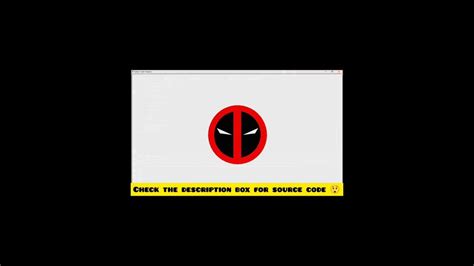 Deadpool Logo In Python Turtle Youtube