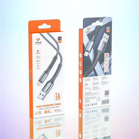 Vipfan Super Fast Charging Cable With Reinforced Long Grip X22 30w