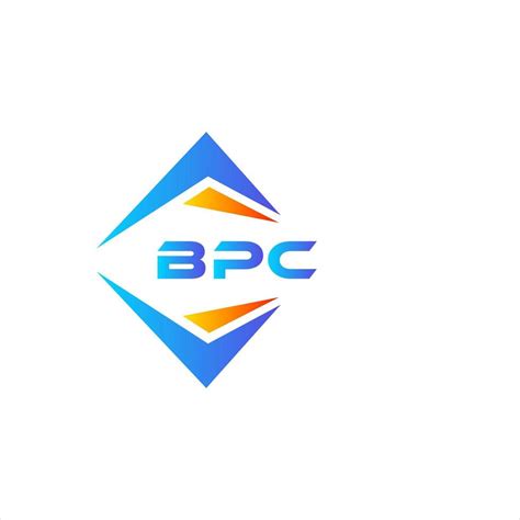Bpc Abstract Technology Logo Design On White Background Bpc Creative Initials Letter Logo