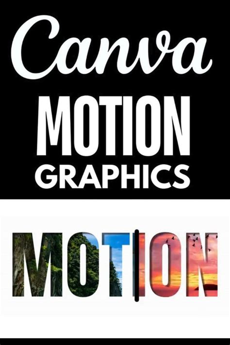 canva motion graphics dynamic animated text slide design tutorial in canva in 2025 graphic