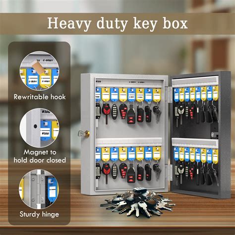 32 Key Lock Box Plus Wall Mount App Bluetoothotpwi Fifixed Codekey Unlock