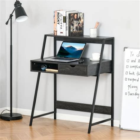Computer Desk For Small Spaces School Student Desk W Drawer And