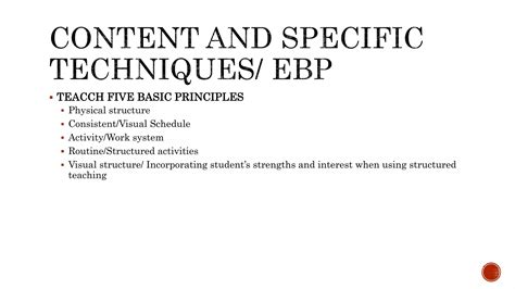 Teacch Approach For Asd Pptx