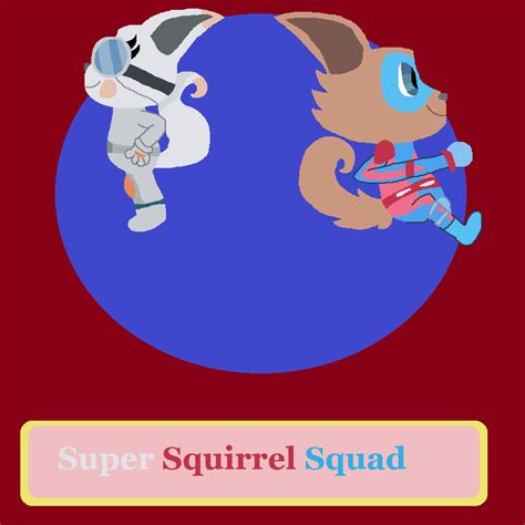 Tms Chibis Maskerville Super Squirrel Squad By Livingonlaughs On