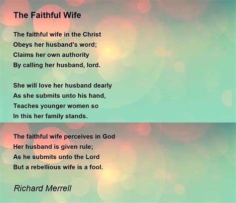 Inspirating Tips About How To Be A Faithful Wife Securityquarter28