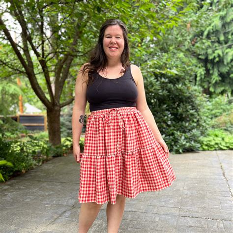 Lawrence Gathered Skirt Tutorial Helens Closet Patterns