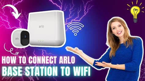 How To Connect Arlo Base Station To Wifi Youtube