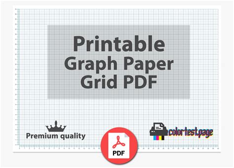 Printable Graph Paper Pdf Color Test Page