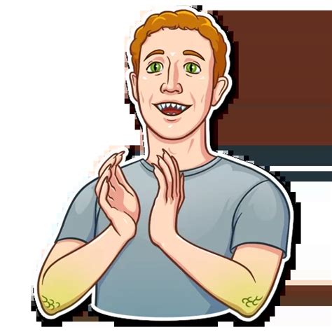 Mark Lizardberg — Whatsapp Stickers Pack