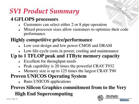 Ppt Introducing The Cray Sv1 Powerpoint Presentation Free Download
