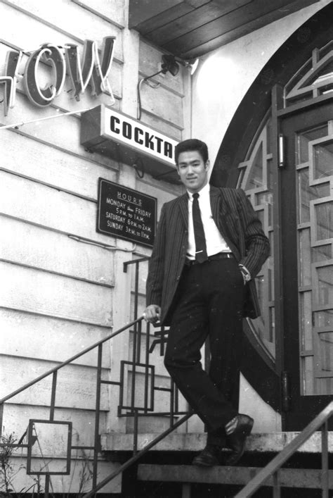 Bruce Lee At Ruby Chows Where He Worked As A Waiter Seattle Early