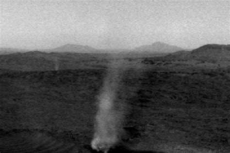 Nasas Mars Rover Captures A Giant Dust Devil Swallowing Its Friend