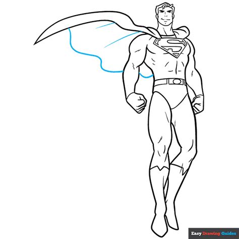 How To Draw Superman Anime Style