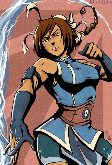 Korra Street Fighter By Solkorra On Deviantart