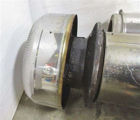 Supervent 6 Stainless 3 4 Sections 2 Section Tee With Plug