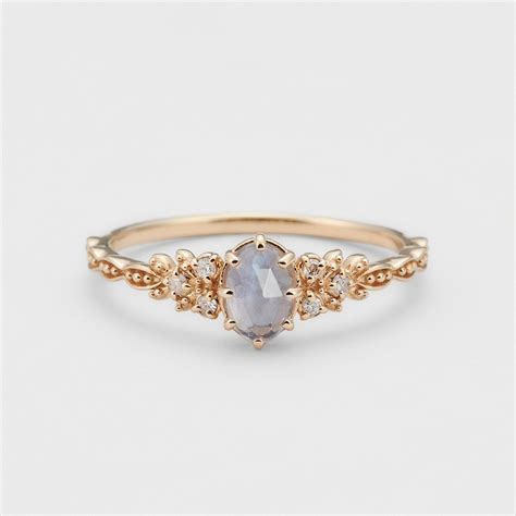 Viking Compass Iolite Ring Luck Arrives