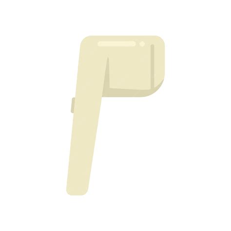 Premium Vector Sensor Gun Icon Flat Vector Digital Temperature