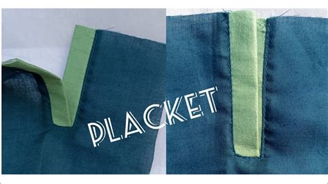 How To Make Perfect Placket Easy Way Sewing Tips And Tricksshorts