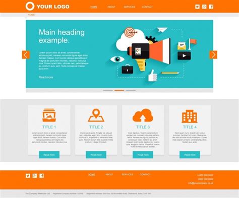 Website Layout Blog And Articles Mark Design Jasa Pembuatan Website