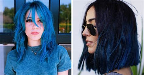 Color Azul Fantasia En El Cabello Deals