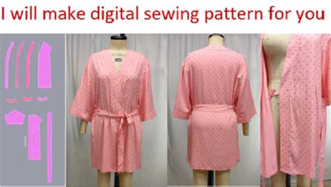 Make Digital Sewing Pattern For You By Jahirraj28 Fiverr