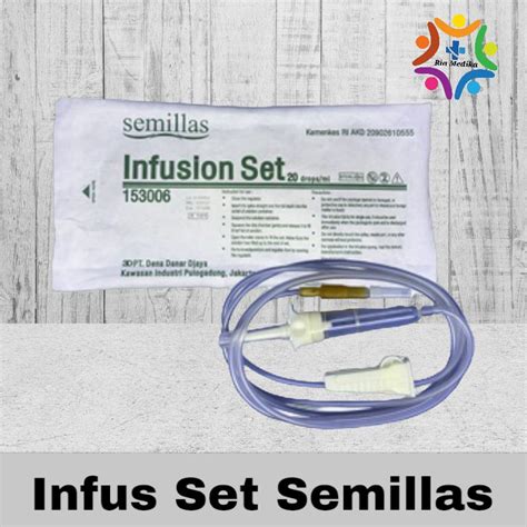 Jual Infusion Set Infus Set Semillas Infus Set Standar Shopee Indonesia