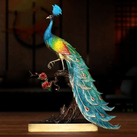 Peacock Statue Indoor Sale Modern Sculpture Artist