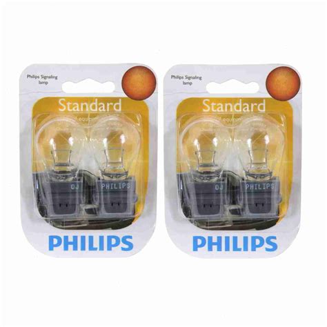 2 Pc Philips Rear Turn Signal Light Bulbs Compatible With Ford Aerostar