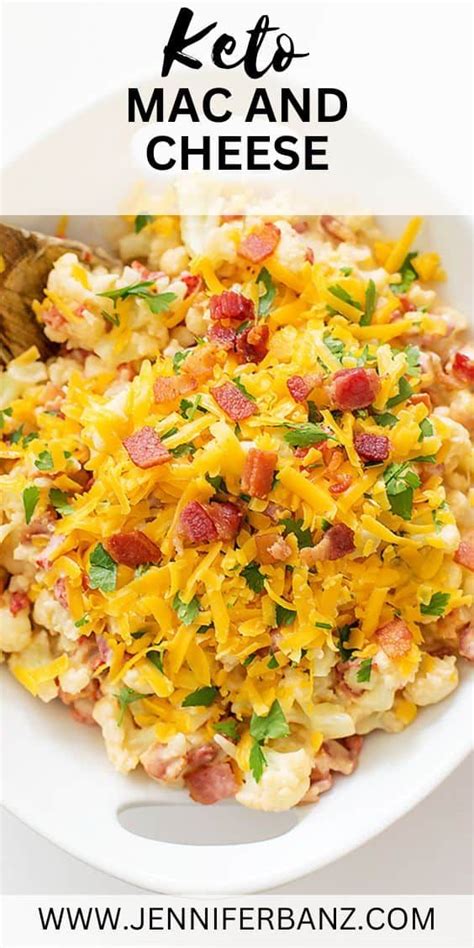 Cheesiest Keto Cauliflower Mac And Cheese Recipe