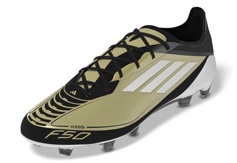 Adidas F50 Elite Fg Messi Firm Ground Soccer Cleats Goldwhiteblack
