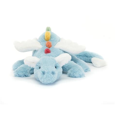 Jellycat Sky Dragon Large Maison White
