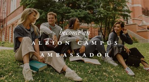 College Ambassador Program Albion Fit