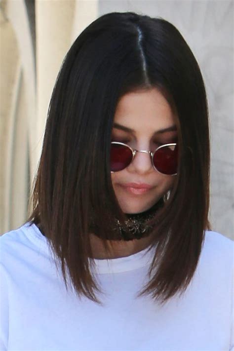 Selena Gomez Short Straight Hair