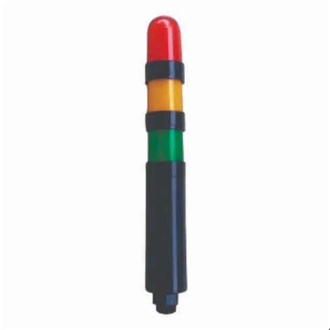 Plastic Led Tower Lamp Panel Mounting Three Tier Red Green And Amber