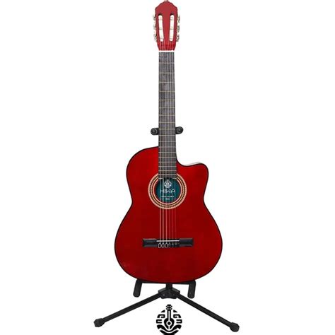 خرید و قیمت گیتار کلاسیک هیوا کات اوی مدل H12 زرشکی ارسال رایگان به
