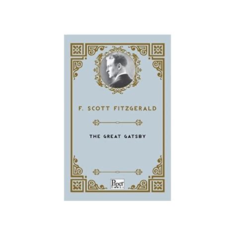 The Great Gatsby Francis Scott Key Fitzgerald Kitabı Ve Fiyatı