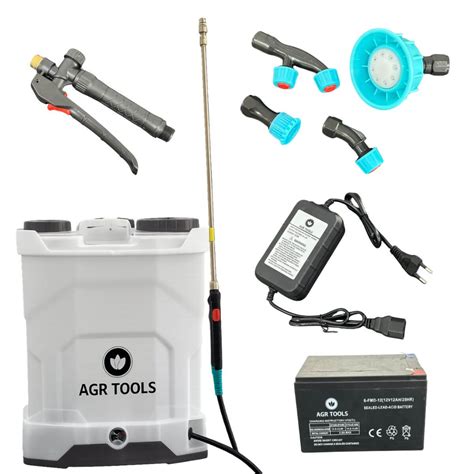 Pulverizador Bateria E Manual 20 Litros Agr Tools