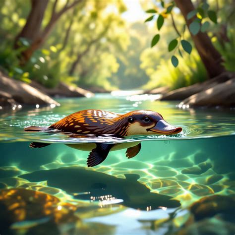 Picture Of A Platypus Ai Art Gallery