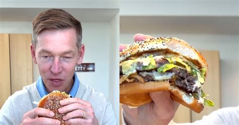 Mcdonalds Big Arch Burger Goes Viral After Ceos Awkward Video