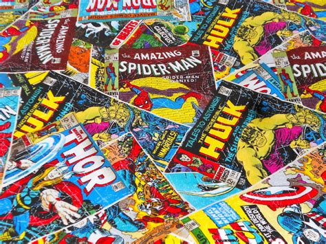 Marvel Comics Covers Wallpaper