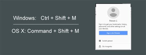 How To Switch User Profiles In Chrome Via Keyboard Shortcuts