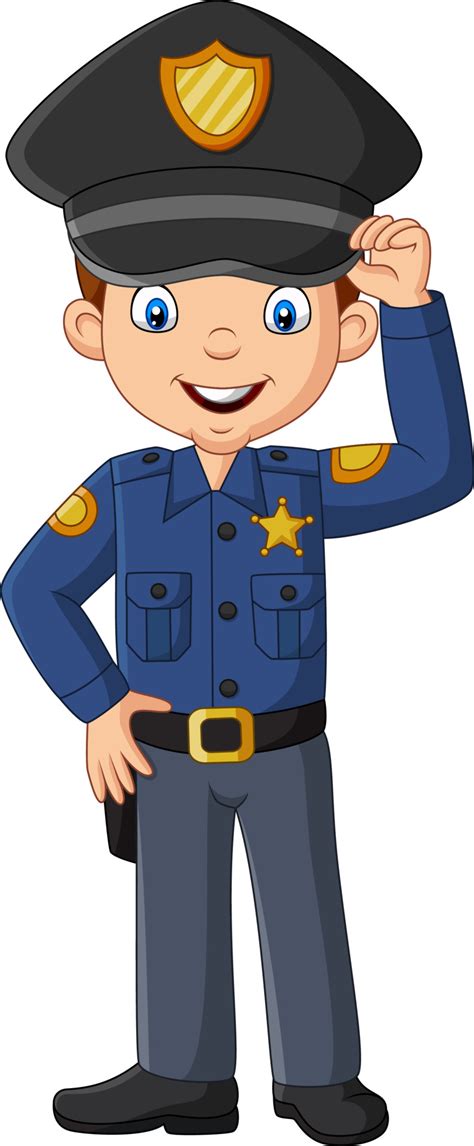 Cartoon Police Officer Clipart Images