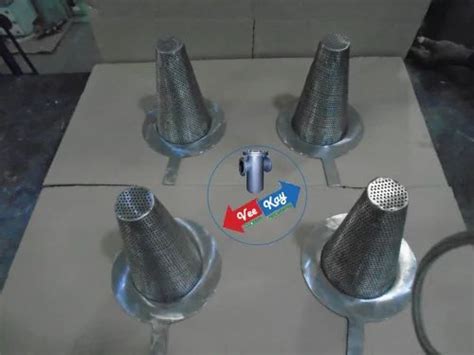 Flat Bottom Conical Strainer At ₹ 1500piece Temporary Industrial