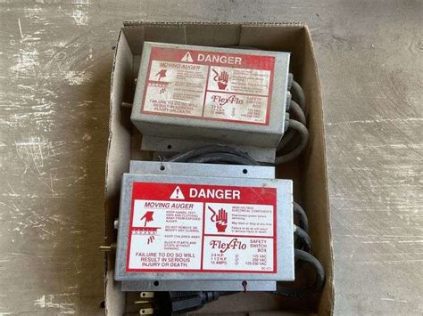 Two Flex Flow Safety Switches Legacy Auction Company