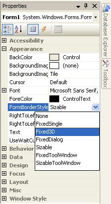The C Net Programming Tutorial On The Message Loop How To Use The Winform Properties And The