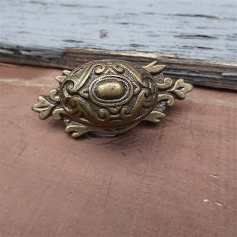 Antique Brass Knobs Etsy
