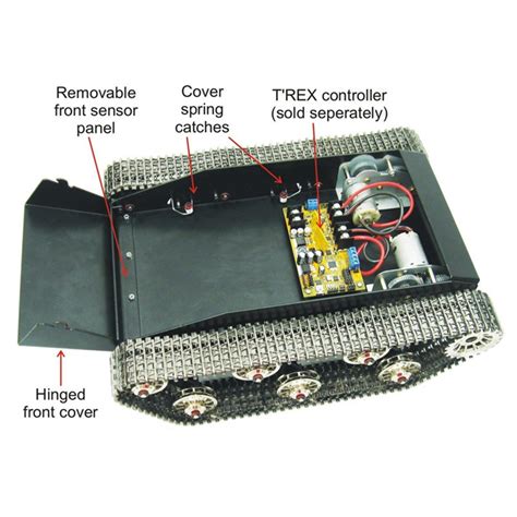 Small Metal Tank Robot Chassis For Diy Robot Toy Arduino And Tank