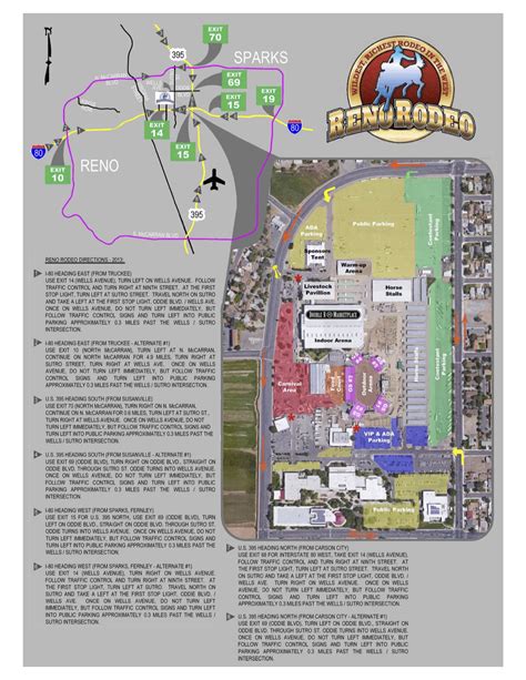 Reno Attractions Map 60 Photos