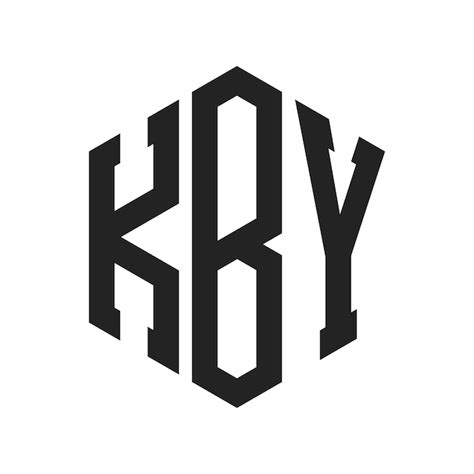 Premium Vector Kby Logo Design Initial Letter Kby Monogram Logo Using