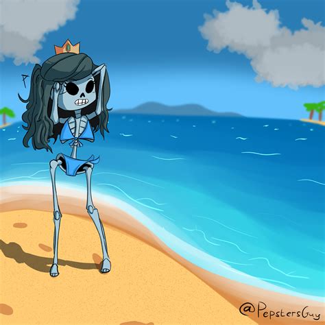 Skeleton Princess By Pepsters On Newgrounds